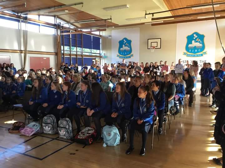 YEAR 8 PUPILS SETTLE IN ON THEIR FIRST DAY